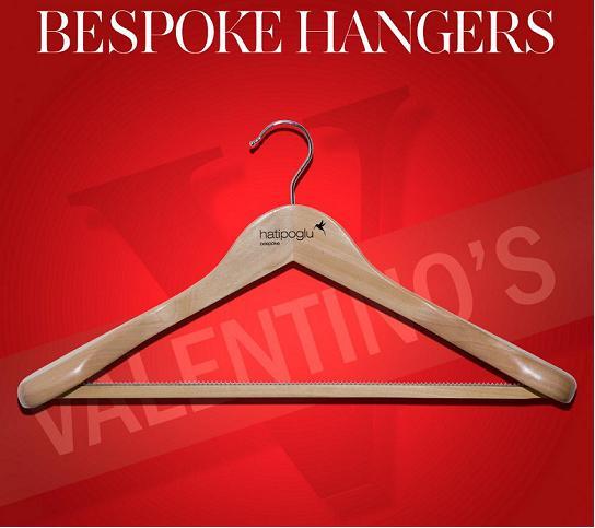 UK Branded Hangers Manufactured by Valentino's Displays