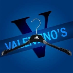 Bespoke Hangers Adidas | Custom Printed Hangers