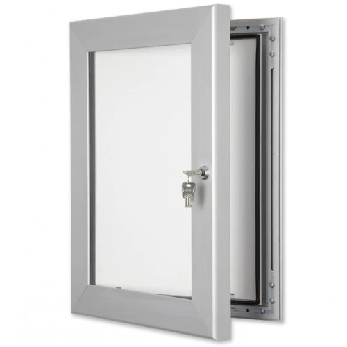 Silver Secure Lock Poster Frames - 55mm | Poster Frames Direct