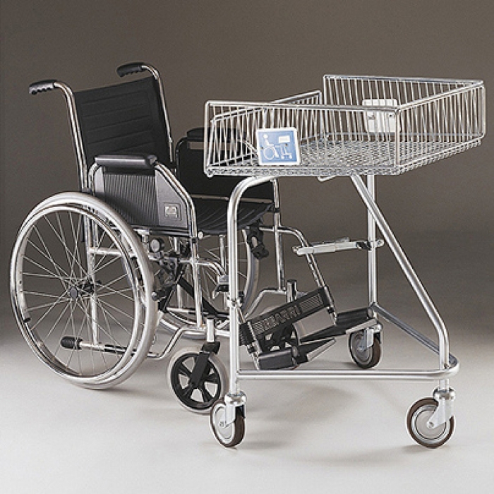 62 Litre Disabled Supermarket Shopping Trolley